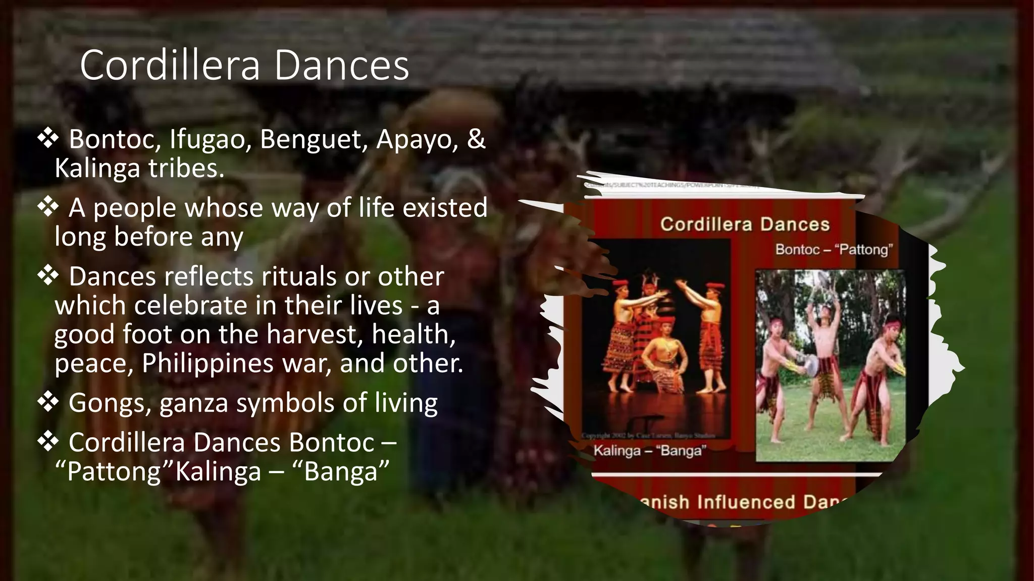 The Philippine Traditional Dances | PPTX