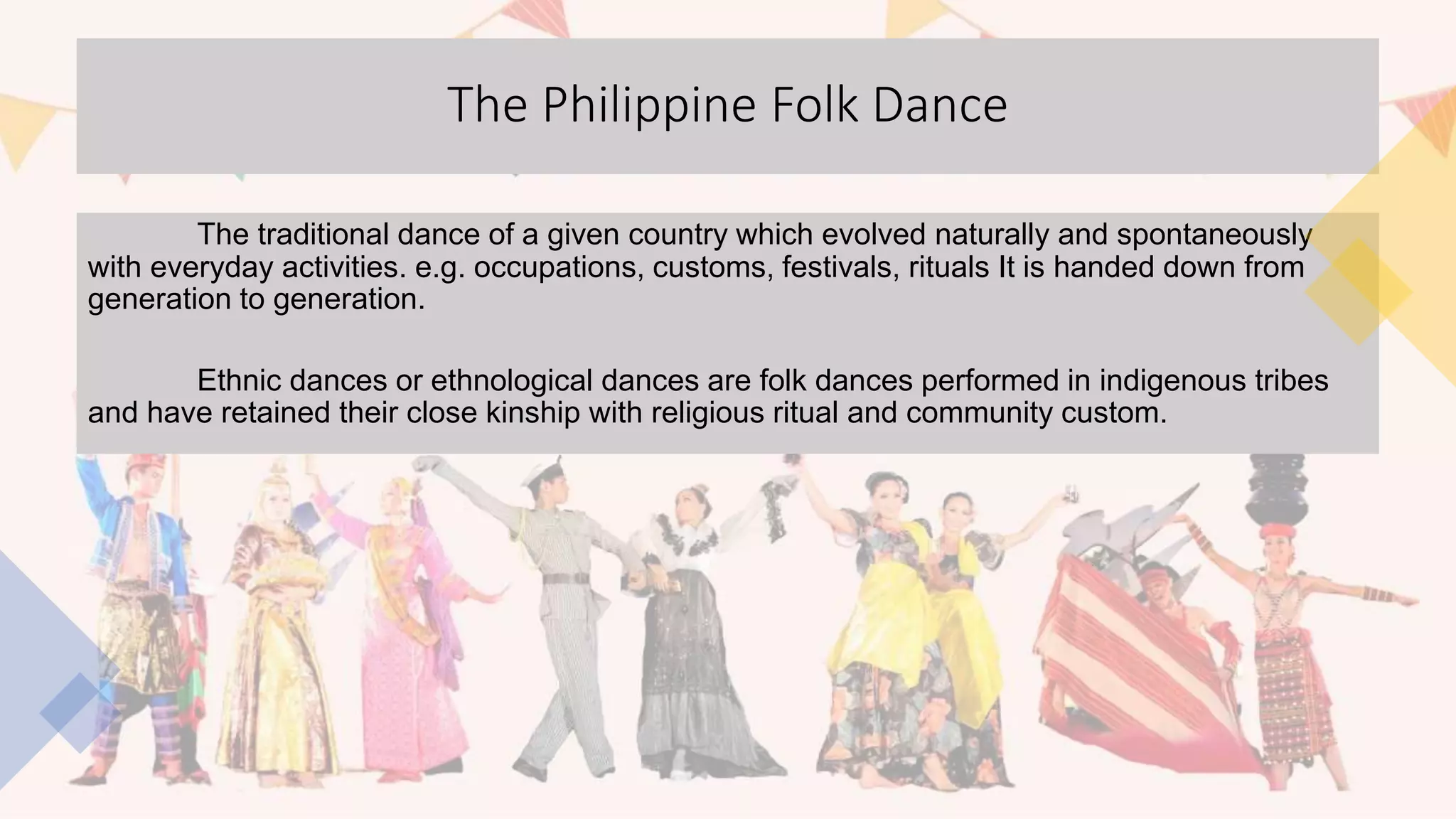 The Philippine Traditional Dances | PPTX
