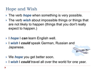 Hope and Wish | PPTX