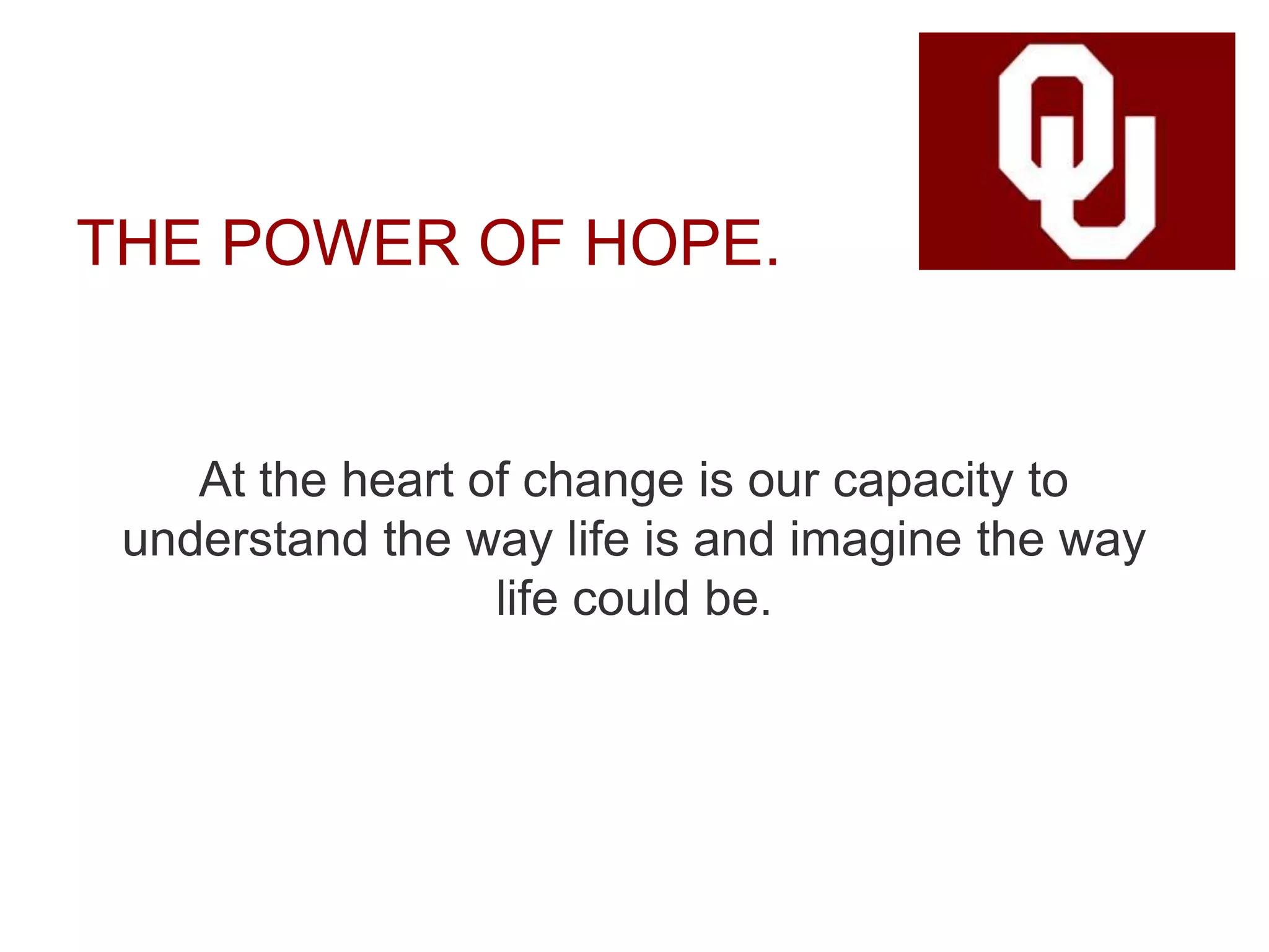 The Science and Power of Hope | PPTX