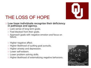 The Science and Power of Hope | PPTX