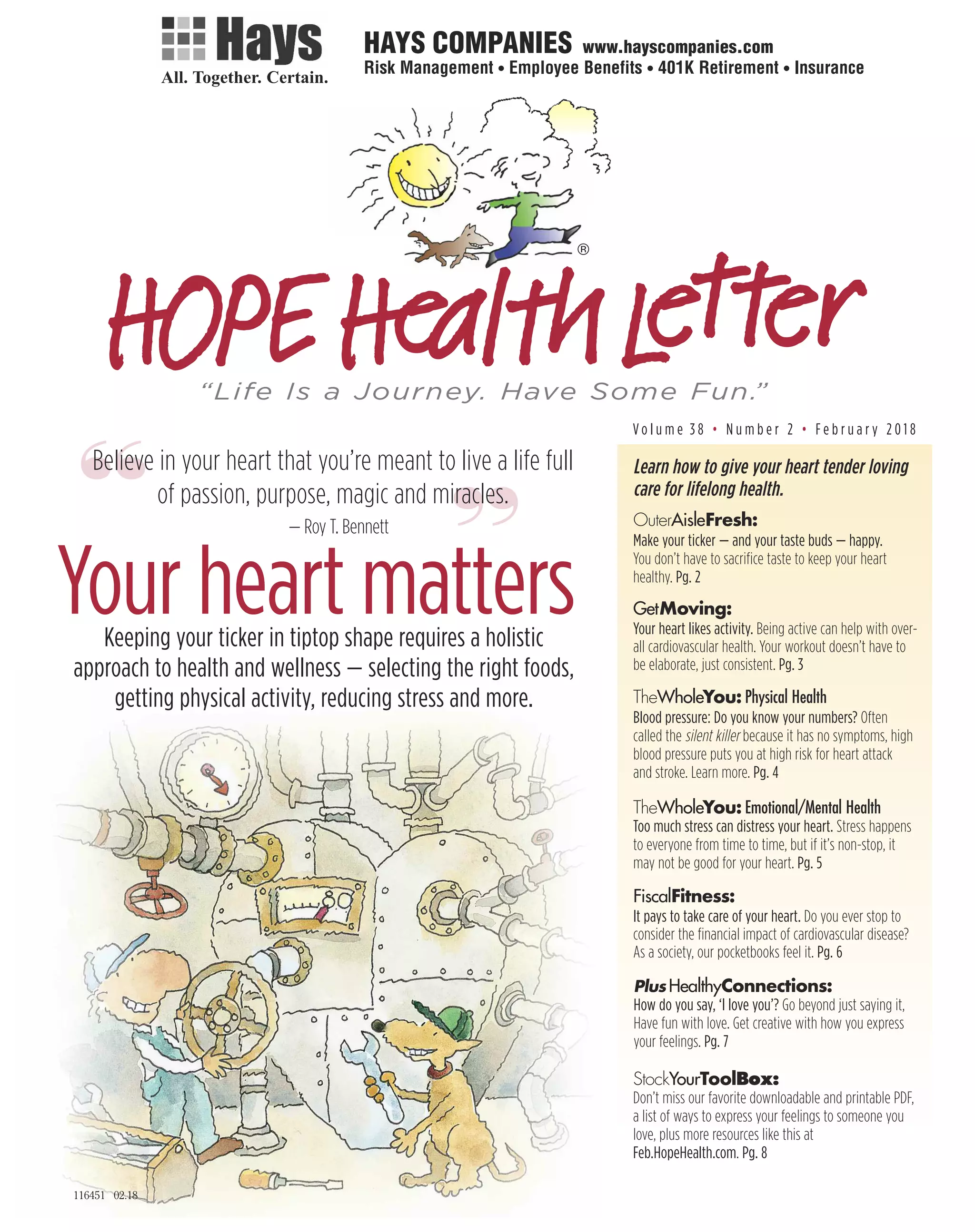 Hope Health Letter - February 2018 | PDF