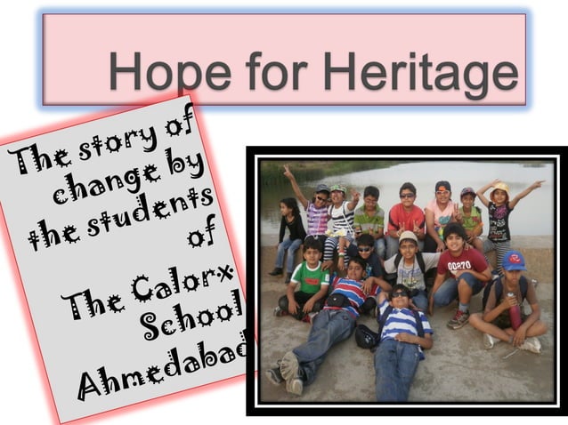 IND-2012-186 The Calorx School Hope for Heritage | PPT