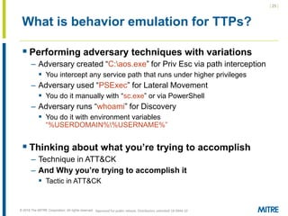ATT&CKing with Threat Intelligence | PPTX | Operating Systems ...