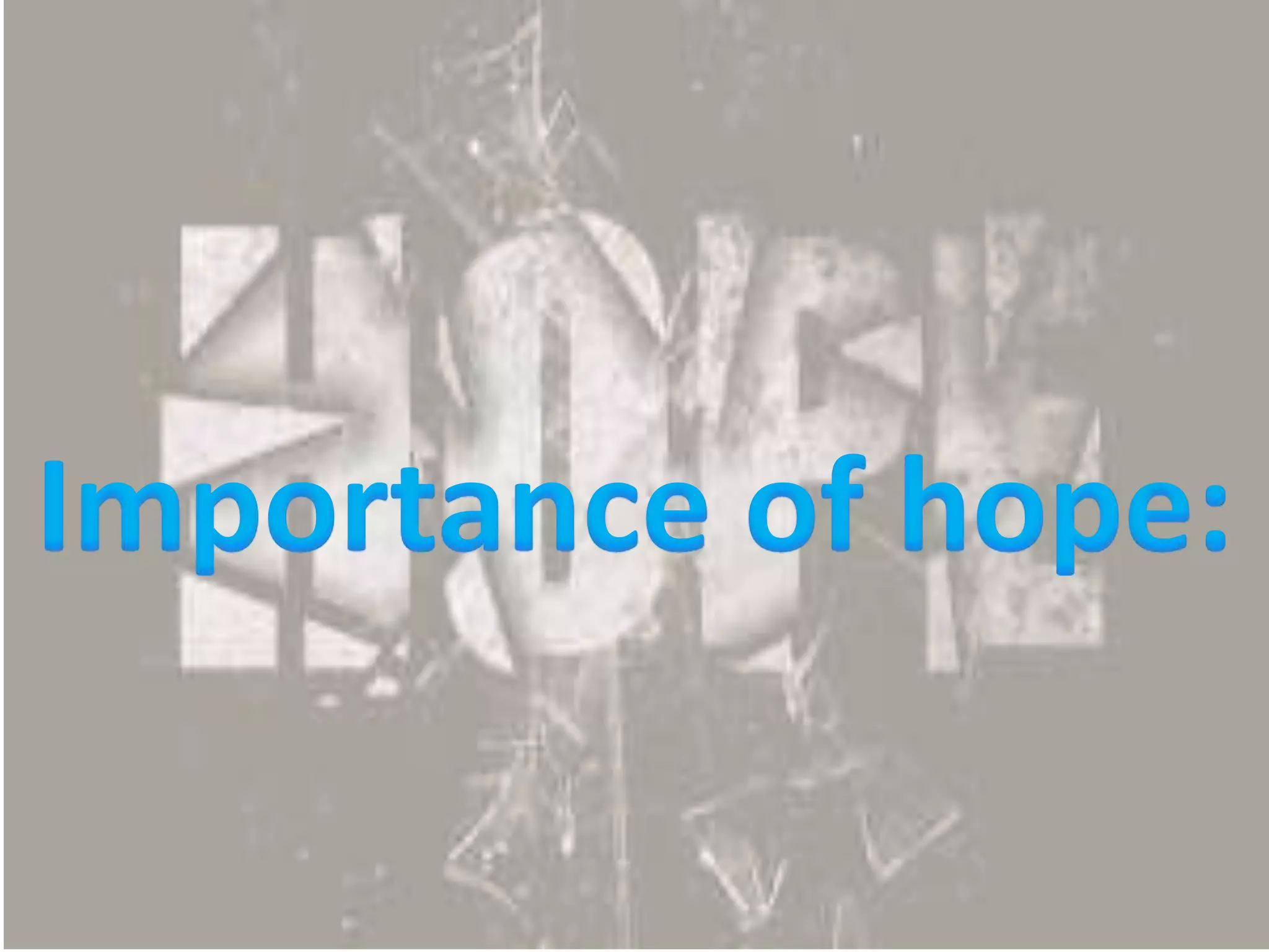Hope Positive Psychology | PPTX