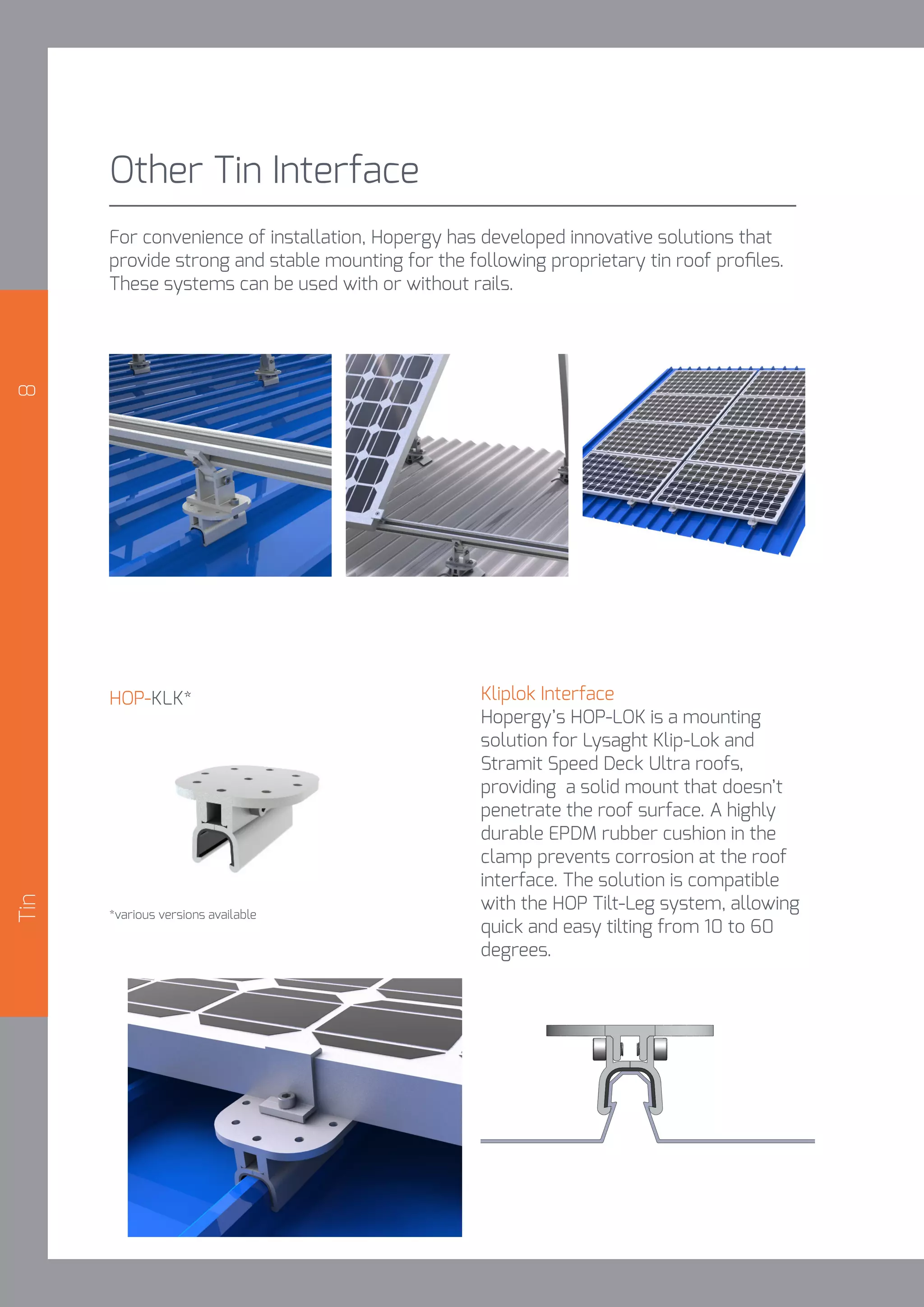 Hopergy Solar Mounting Structure Catalogue | PDF