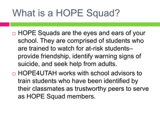 Hope squad | PPTX