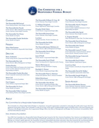 What We Hope to See from the Super Committee | PDF