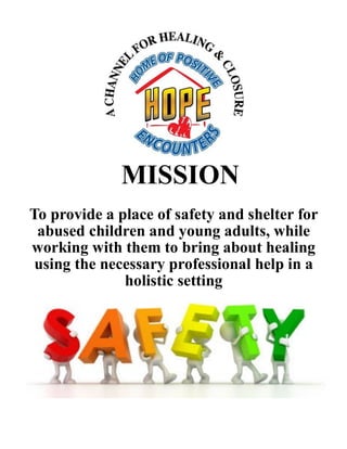 Hope vision mission purpose | PDF