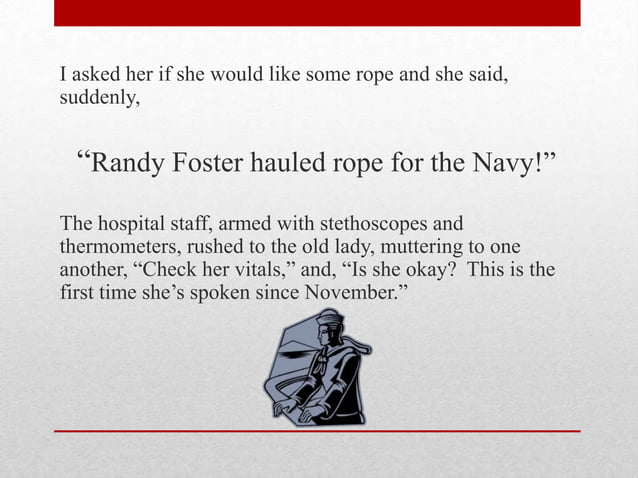 Hope visual story | PPT | Free Download