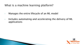 Machine Learning Platform Life-Cycle Management | PDF | Cloud Computing ...
