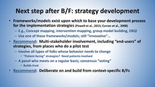 Innovative Study Designs for Implementation Research | PPTX