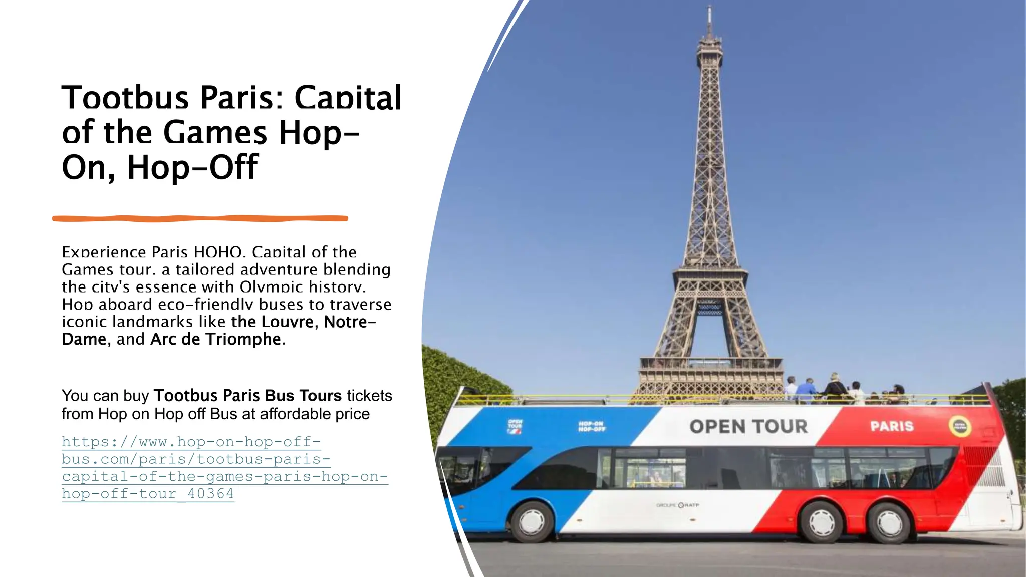 See More of Paris: Freedom of the Hop On, Hop Off Bus | PPT