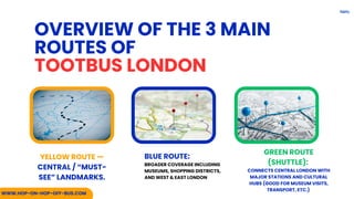 Tootbus London, Routes and Attractions – Your Quick Visual Guide to ...