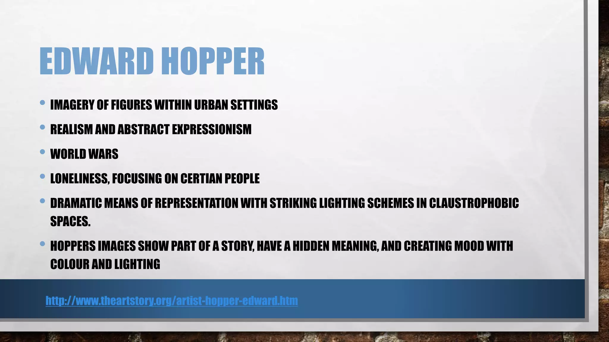 Edward Hopper | PPTX