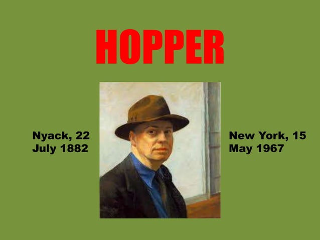 Hopper exhibition | PPTX