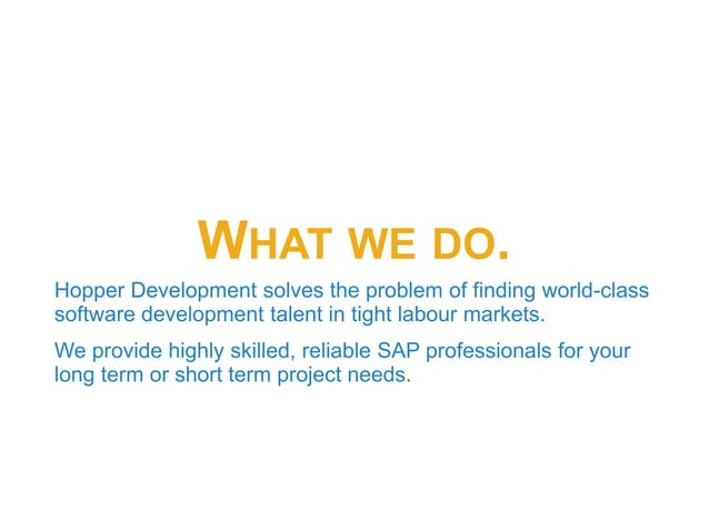 Hopper sap oilgas-services | PDF