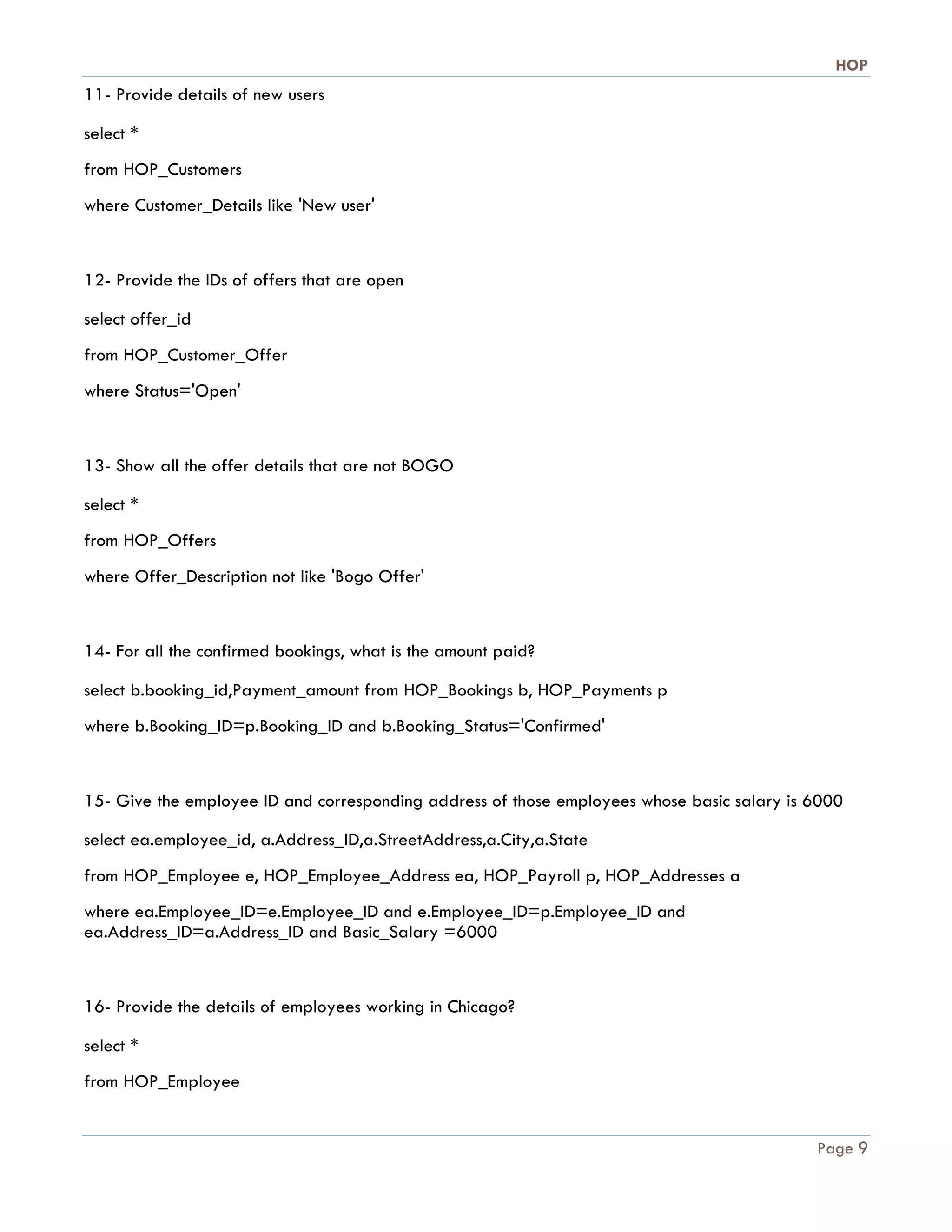 Database System for online Travel booking System. | PDF