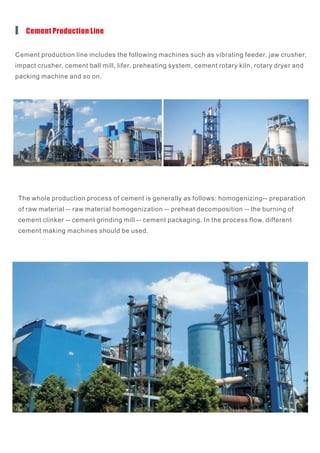 Cement production line | PDF