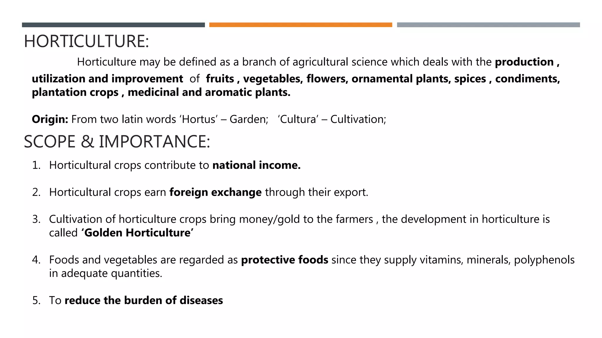Horticulture 215 | PPTX