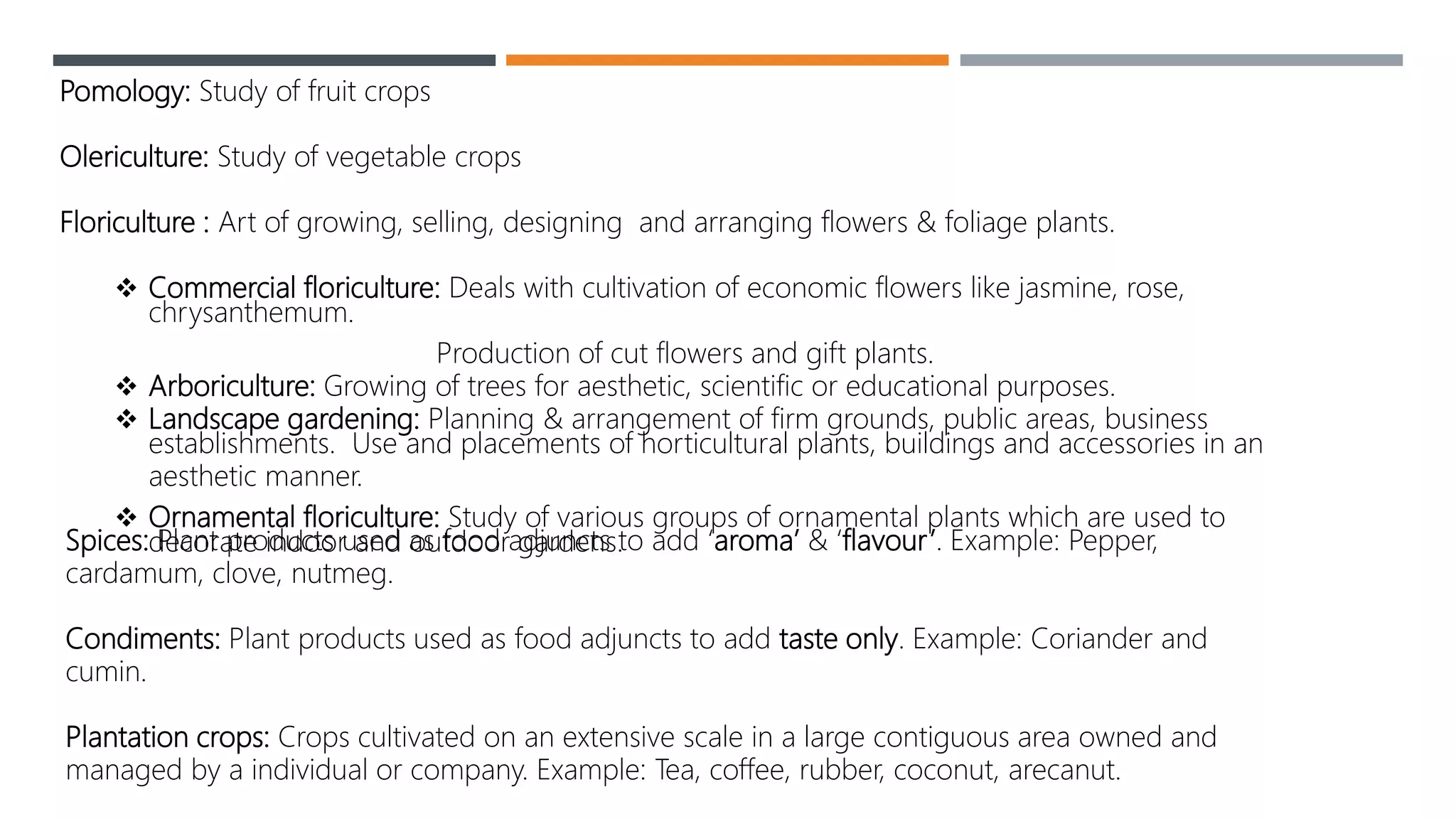 Horticulture 215 | PPTX