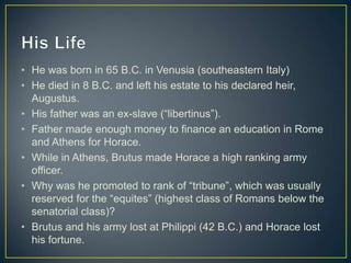 Horace-.ppt