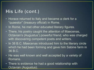 Horace-.ppt