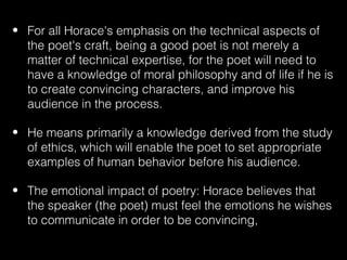 Horace longinus | PPT