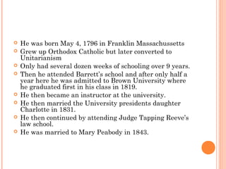 Horace mann educational reformer | PPT