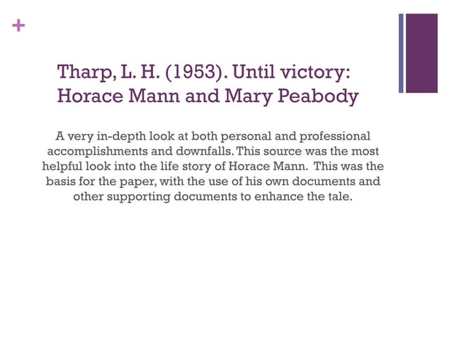 The Legacy of Horace Mann | PPSX