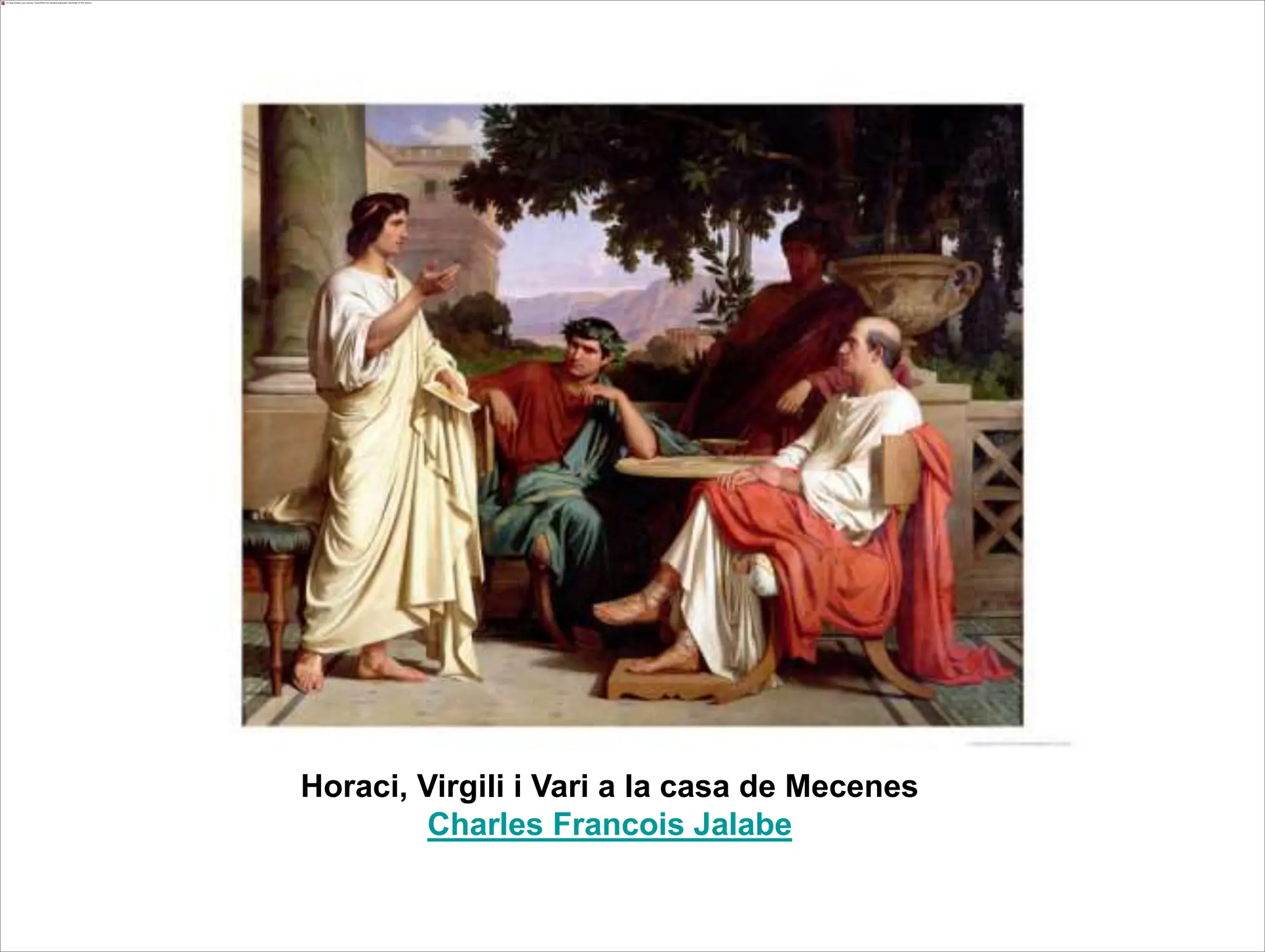 Presentación sobre el Horacio y sus obras | PPT