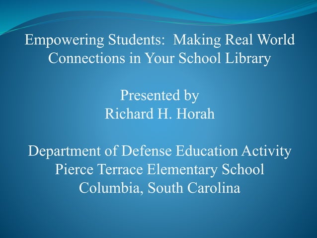 Empowering Students: Making Real World Connections in Your School ...