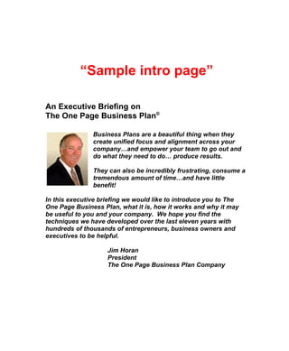 Jim Horan's 7x10 Book Template | PDF