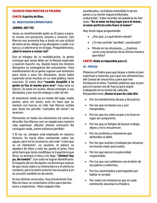 Hora Santa Animo Soy Yo | PDF