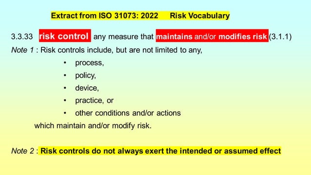 HoRC Hierarchy of Risk Controls & HoCA Hierarchy of Corrective Actions ...