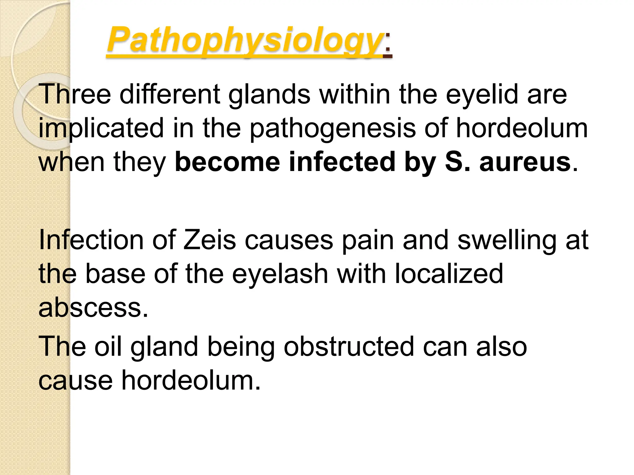 HORDEOLUM topic.pptx . | PPTX