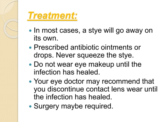HORDEOLUM topic.pptx . | PPTX | Eye and Vision Conditions | Diseases ...