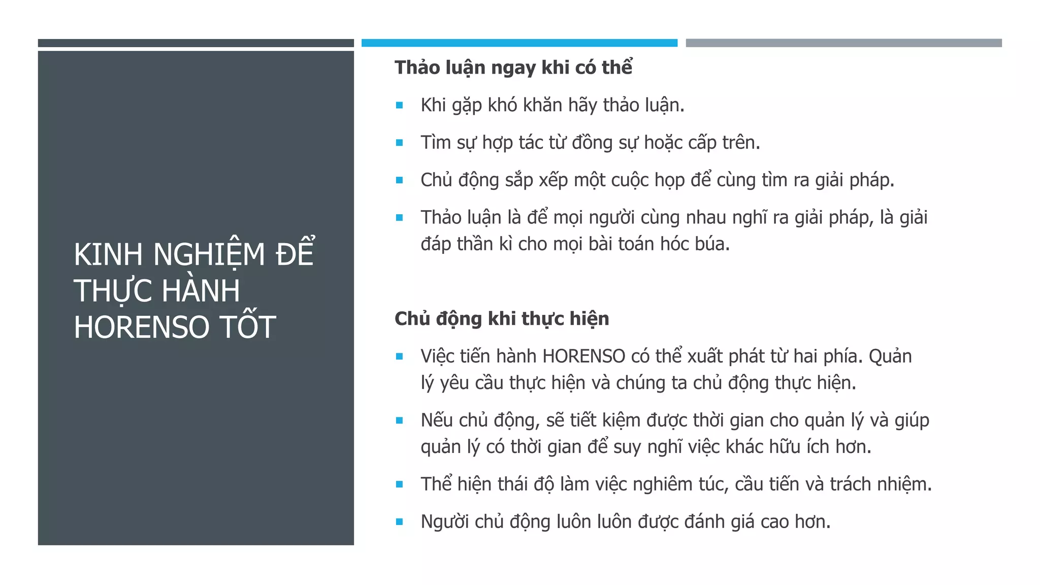 Training HORENSO - Slide | PPTX