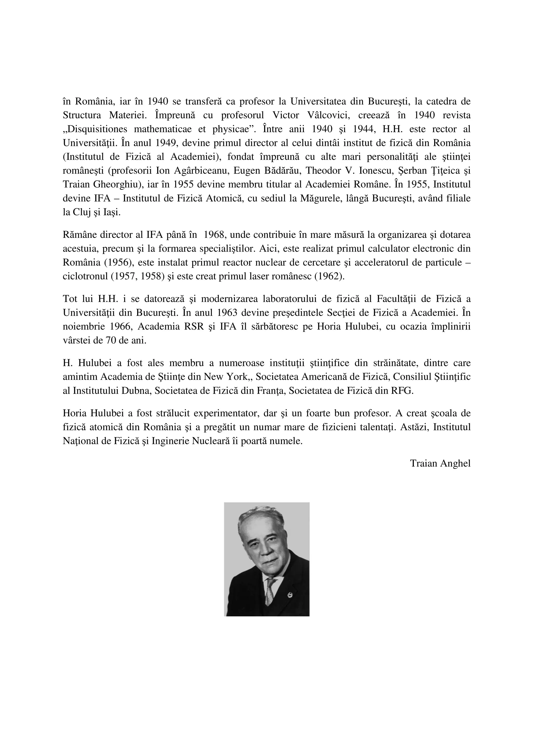 Horia Hulubei | PDF