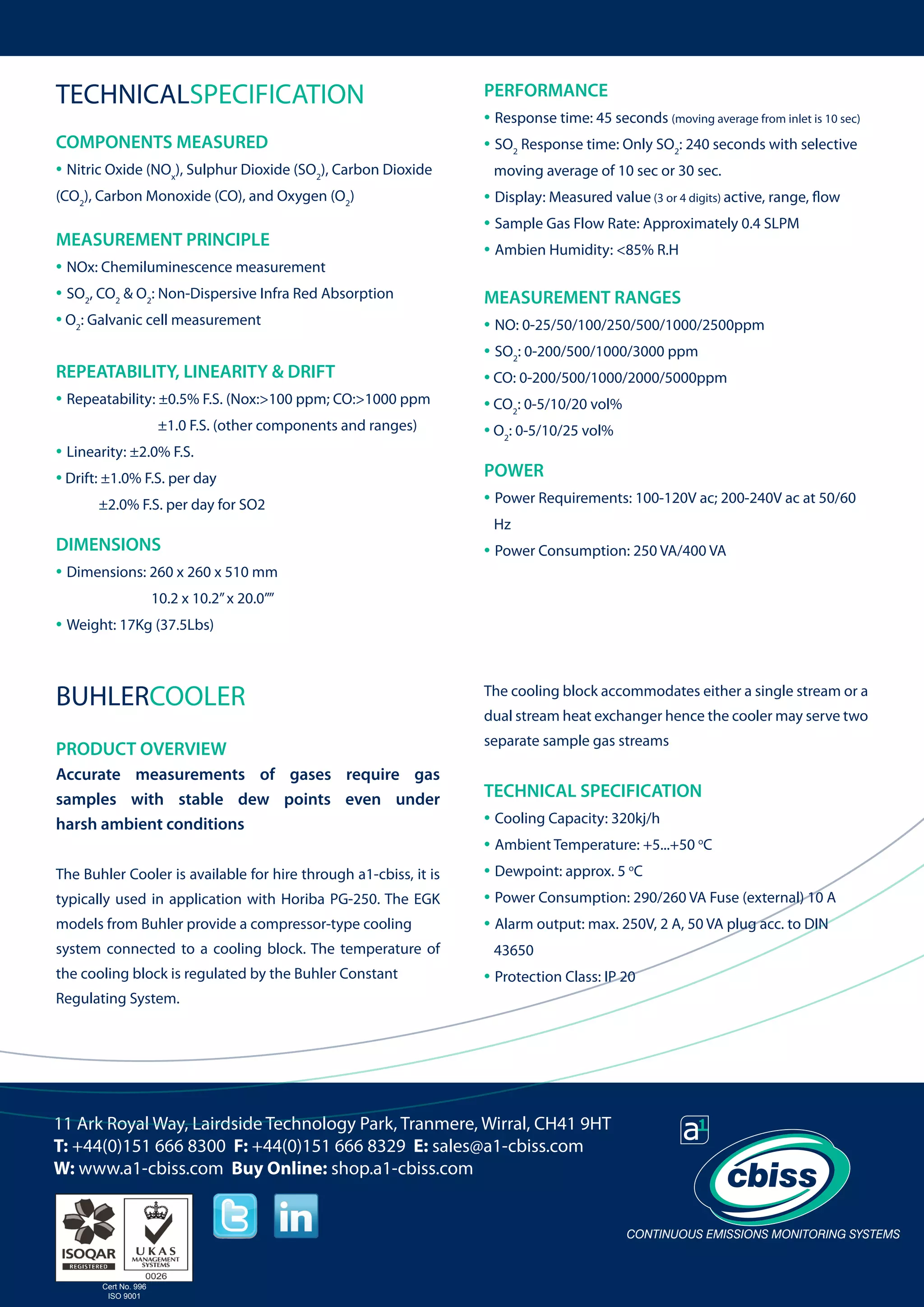 Horiba pg250 datasheet | PDF