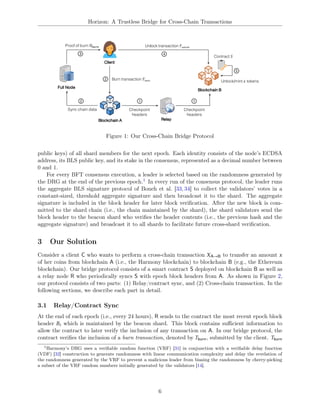Horizon: A Gas-Efficient Trustless Bridge for Cross-Chain Transactions | PDF | Information and ...