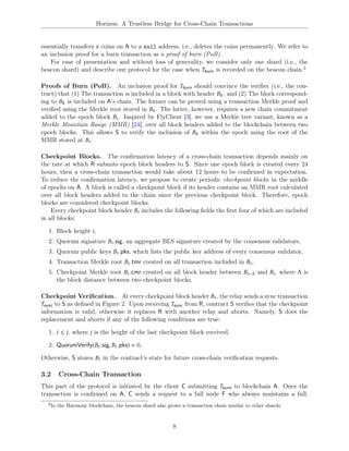 Horizon: A Gas-Efficient Trustless Bridge for Cross-Chain Transactions ...