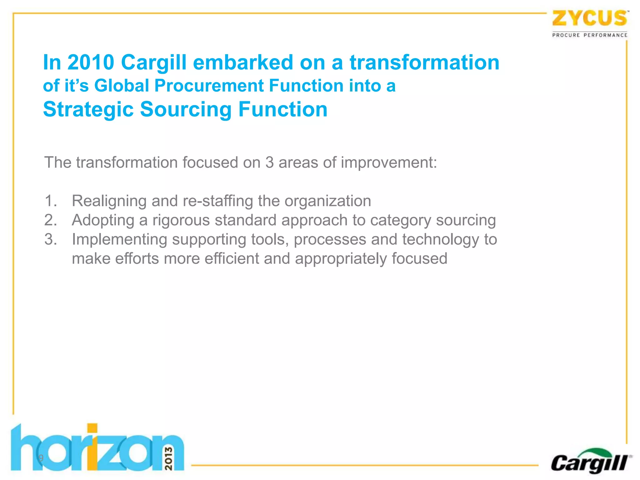 Horizon 2013 Driving Global Adoption to Procurement Technology - A ...