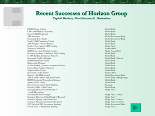 Horizon Group Presentation | PPS