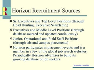 Horizon Presentation | PPT