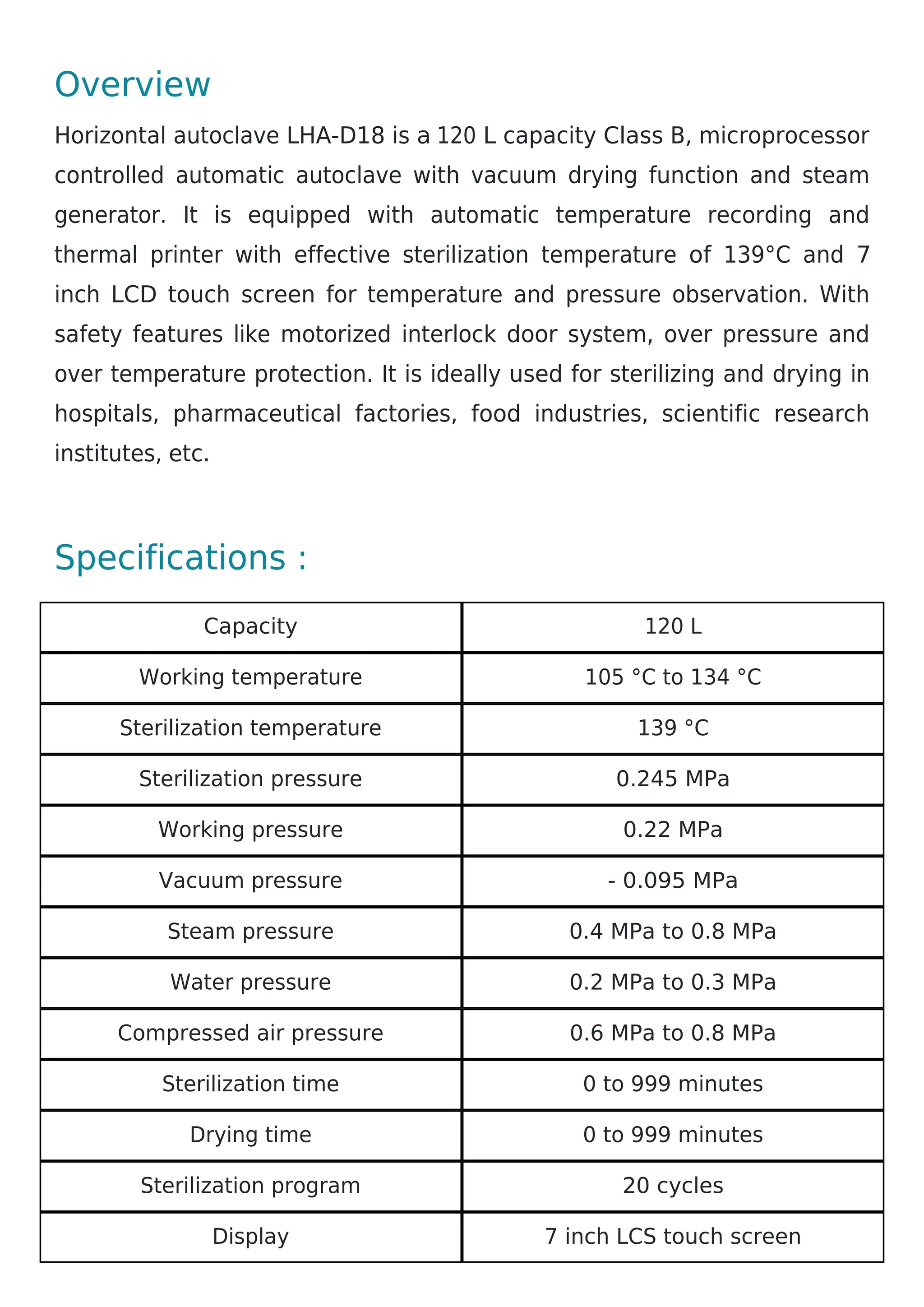 Horizontal-autoclave | PDF