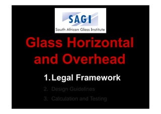 Horizontal and overhead glazing | PDF