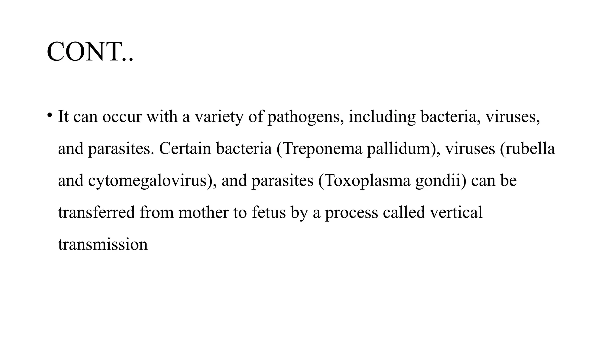 HORIZONTAL AND VERTICAL transmision of infectious | PPTX