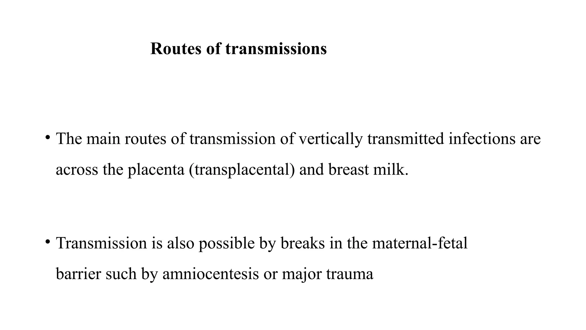 HORIZONTAL AND VERTICAL transmision of infectious | PPTX