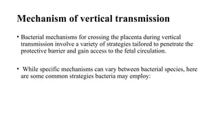 HORIZONTAL AND VERTICAL transmision of infectious | PPTX